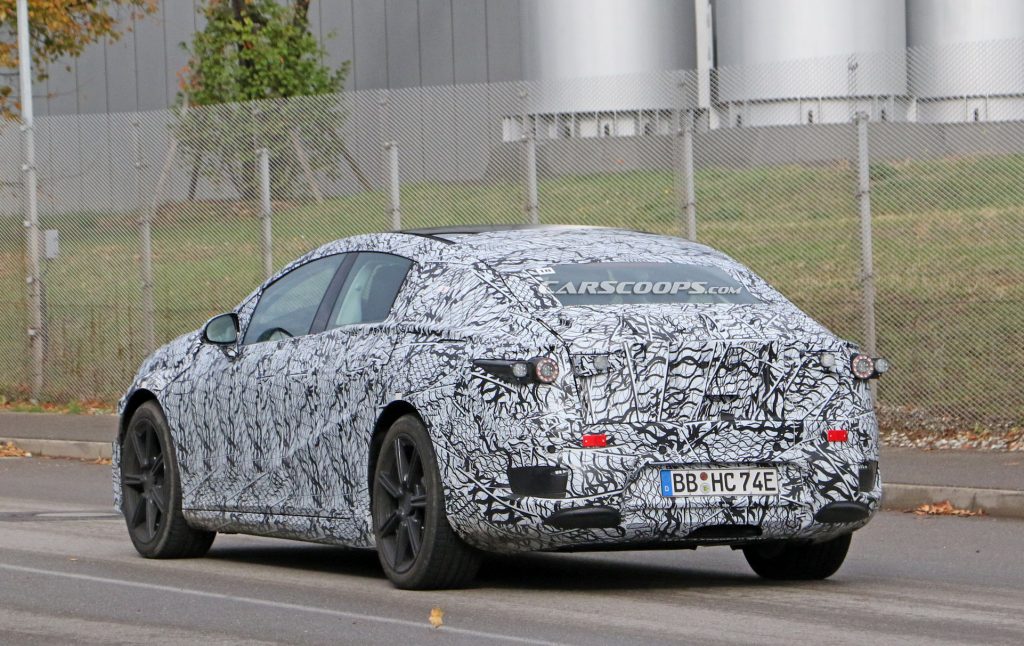 2021 Mercedes EQS Electric Sedan Shows Production Interior With S-Class ...