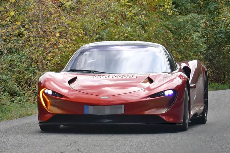 McLaren Speedtail Inching Closer To Production As Orange Prototype Hits ...