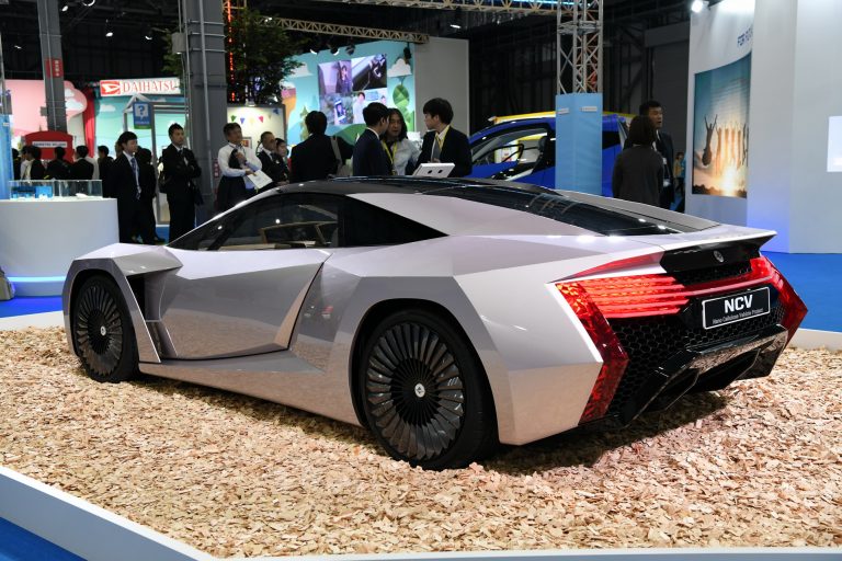 Nano Cellulose Vehicle Concept Is Made From Plants And Recycled ...