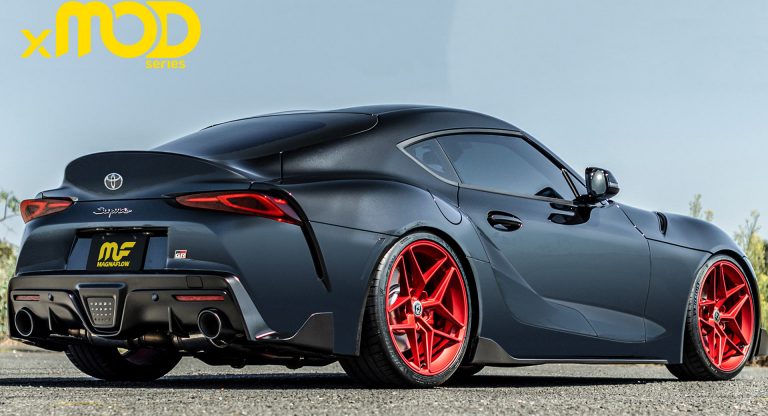 2020 Toyota Supra Gets A Booming Modular Exhaust From MagnaFlow | Carscoops