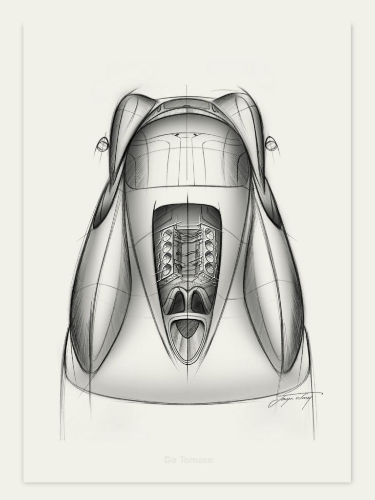 De Tomaso P72 To Be Powered By A 700 HP Supercharged Ford V8 | Carscoops