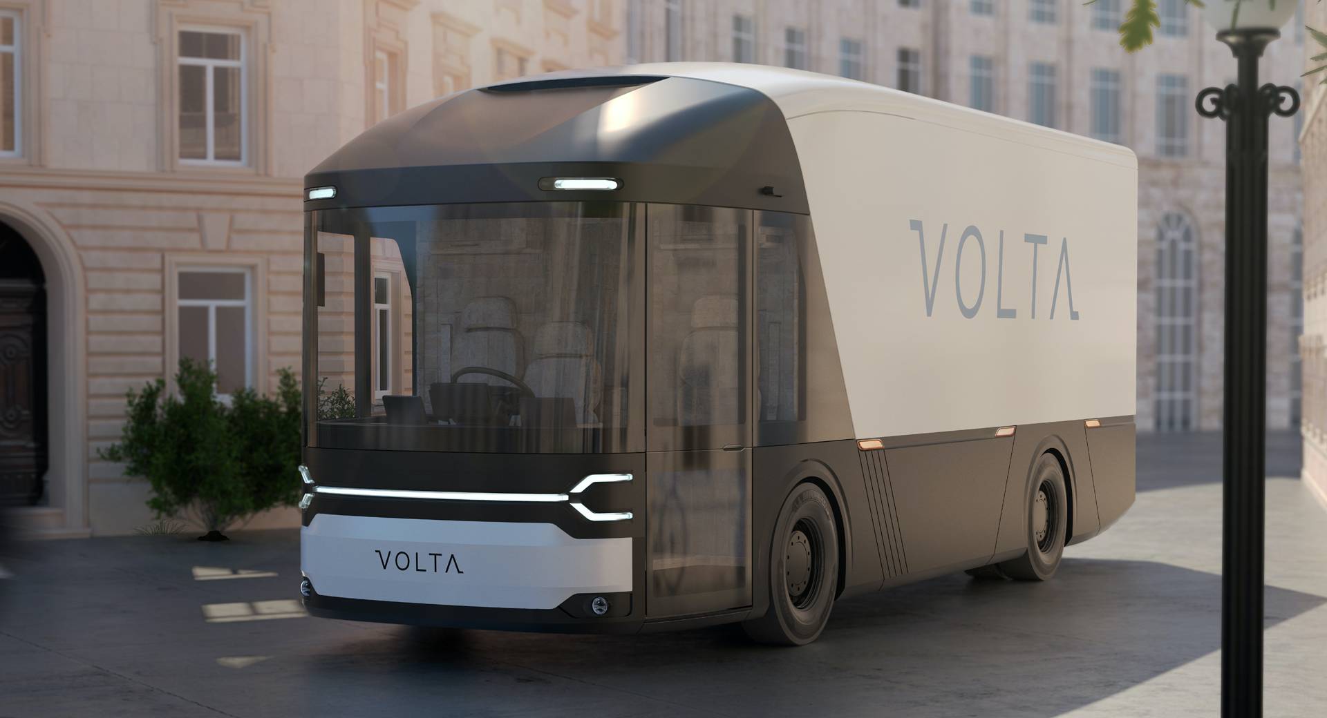 Volta Concept HGV Envisions An Electric Truck Cyclists And Pedestrians ...