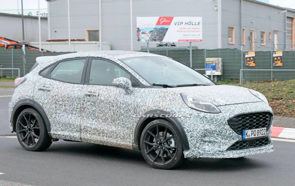 2020 Ford Puma ST Hot Riding Small SUV Gets Frisky On The Nurburgring ...