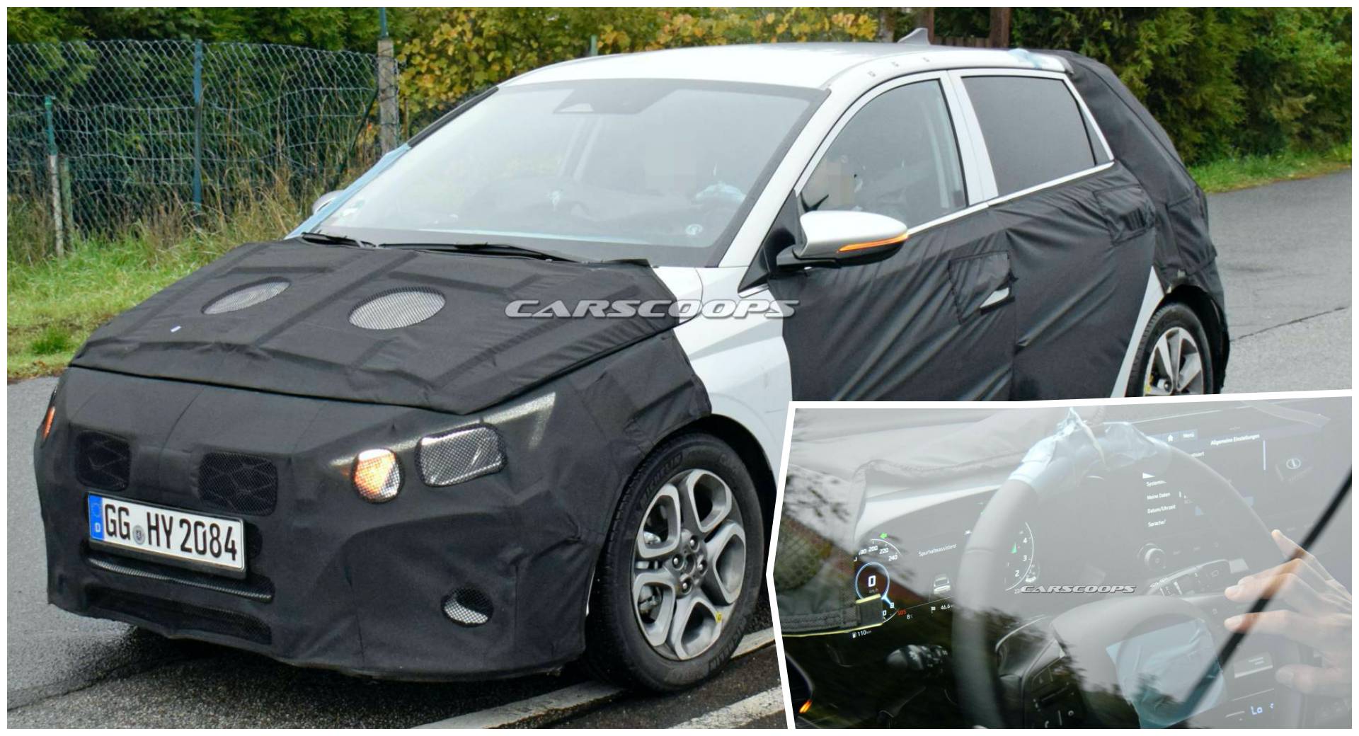 2020 Hyundai i20 Offers First Look Inside, Exterior Remains Camouflaged ...