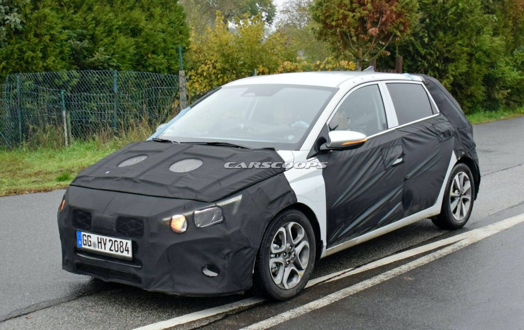 2020 Hyundai i20 Offers First Look Inside, Exterior Remains Camouflaged ...