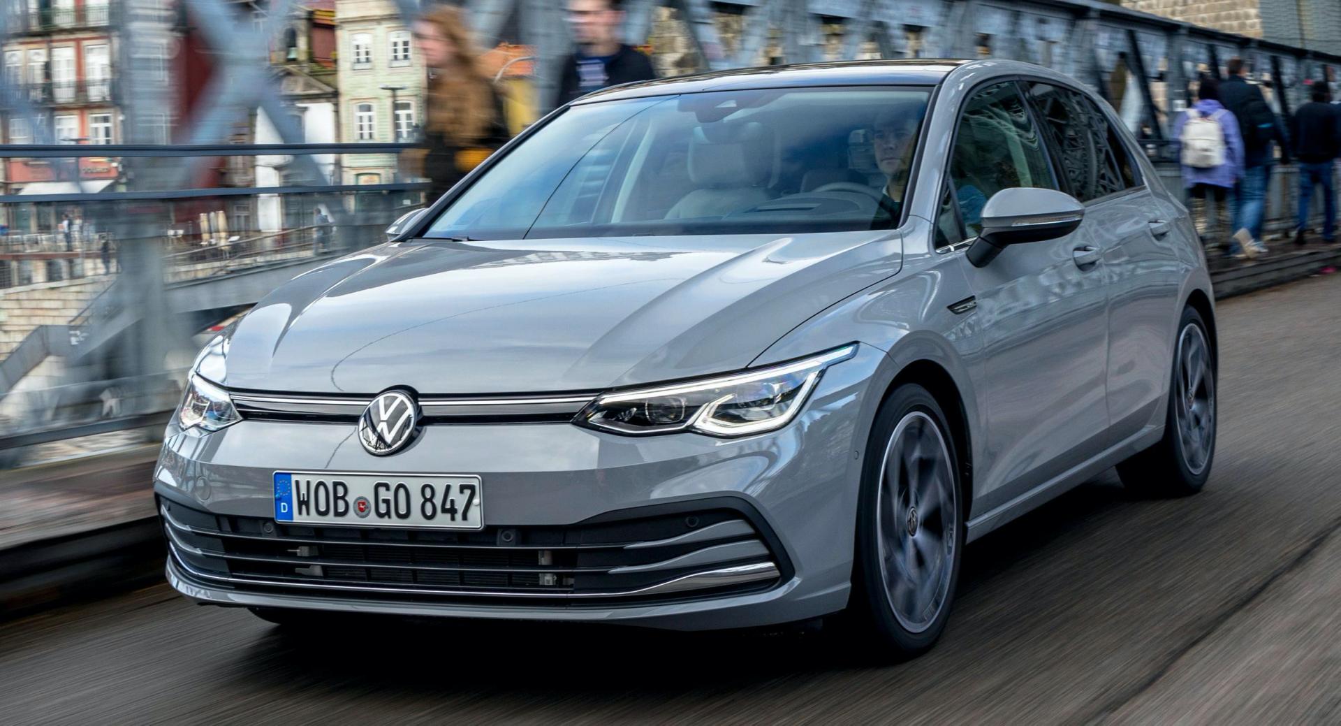 2020 VW Golf Photographed In Great Detail At Media Launch In Portugal ...