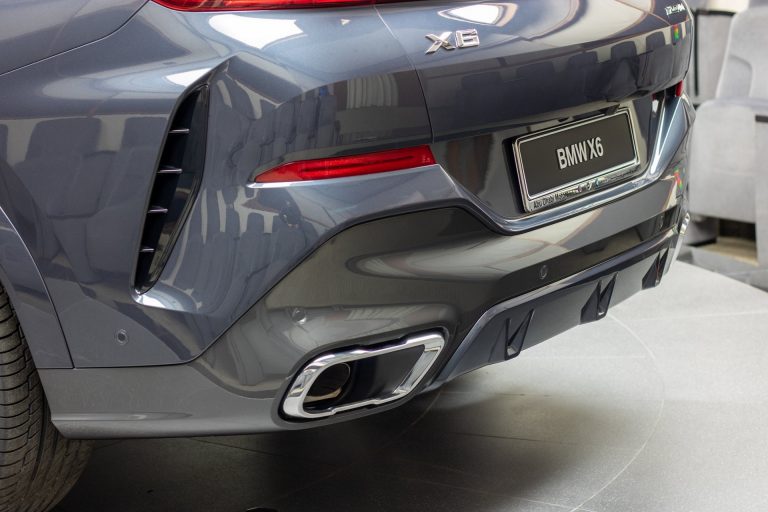 2020 BMW X6 Showcased In Arctic Grey With Black Merino Leather Inside ...