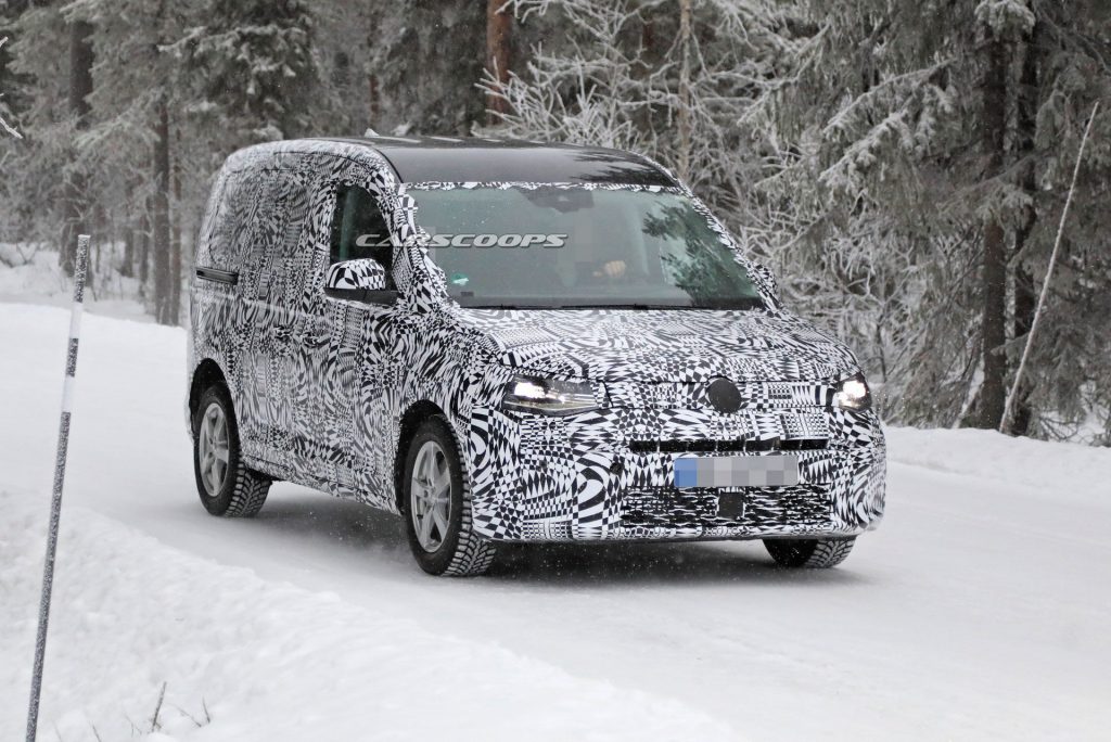 New VW Caddy Previewed In More Realistic Sketches Ahead Of February ...