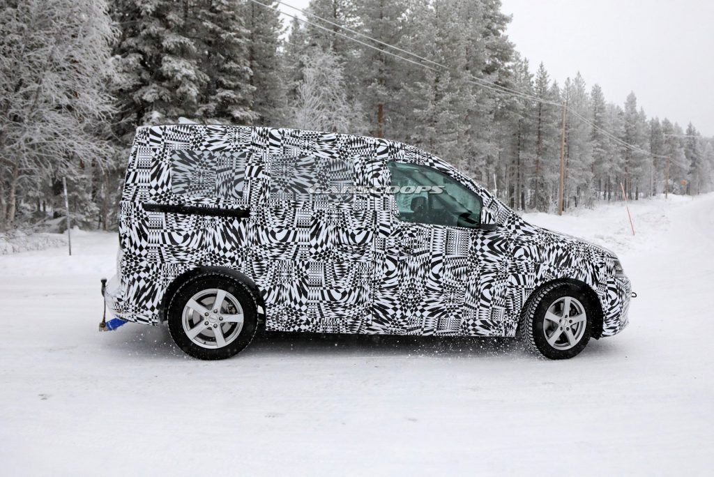 New VW Caddy Previewed In More Realistic Sketches Ahead Of February ...
