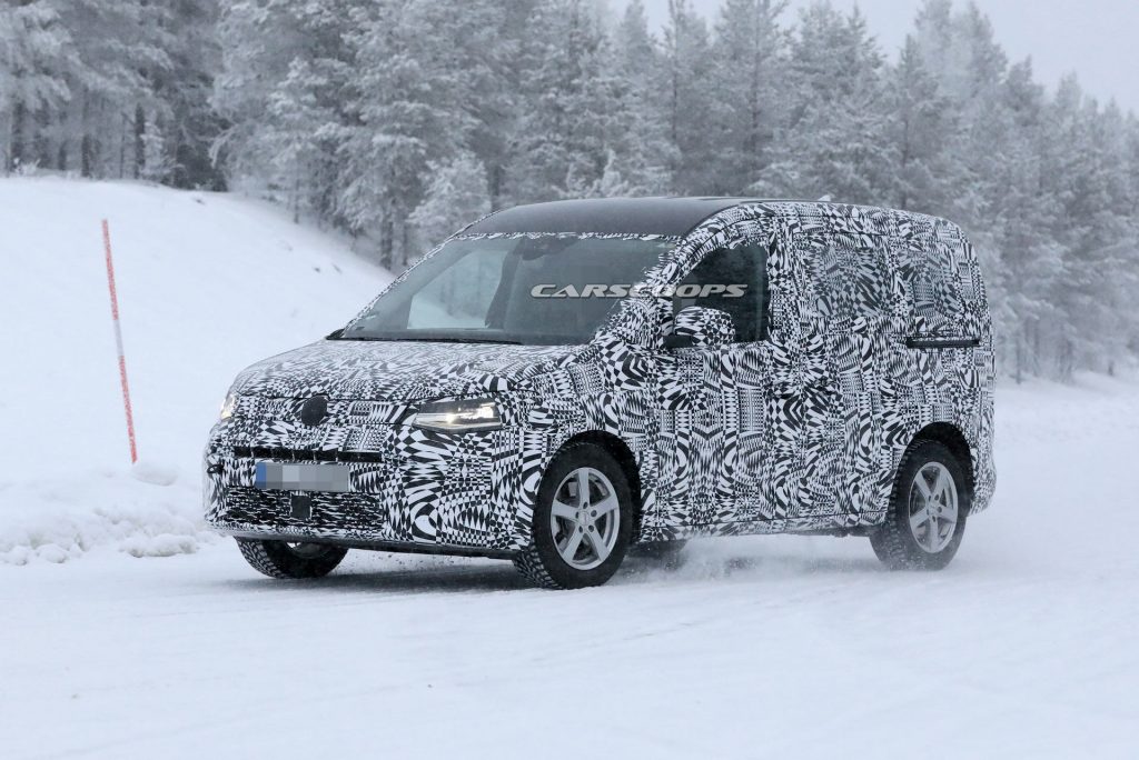 New VW Caddy Previewed In More Realistic Sketches Ahead Of February ...