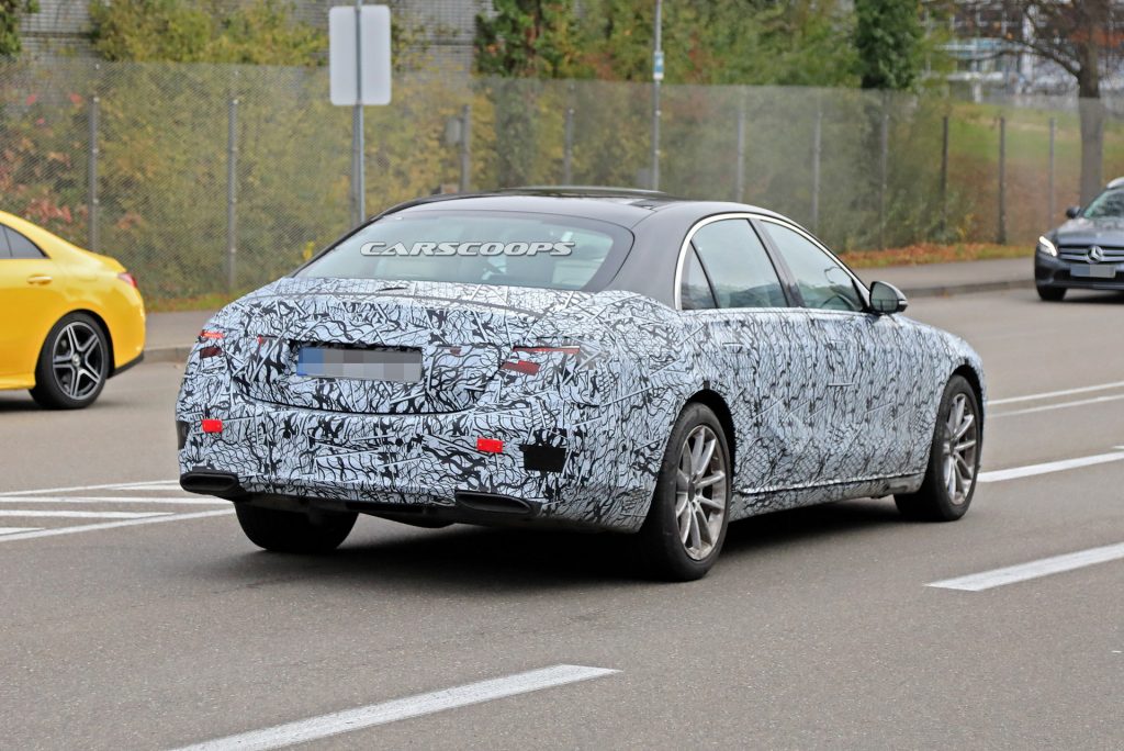 2020 Mercedes S-Class Shows More Skin, New Details Emerge | Carscoops