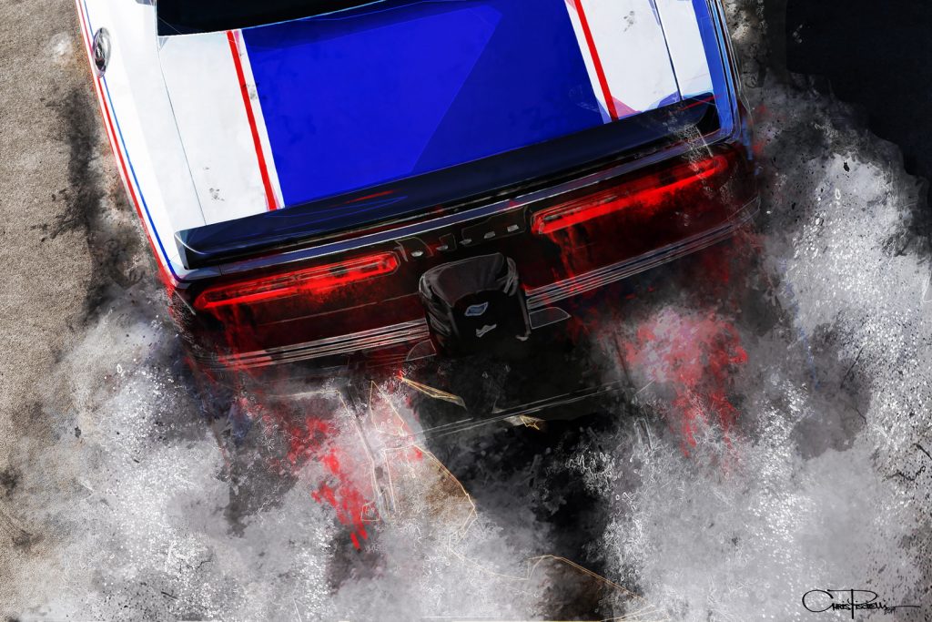 Mopar’s Tuned Dodge Challenger Warming Up Its Tires Ahead Of SEMA Debut ...