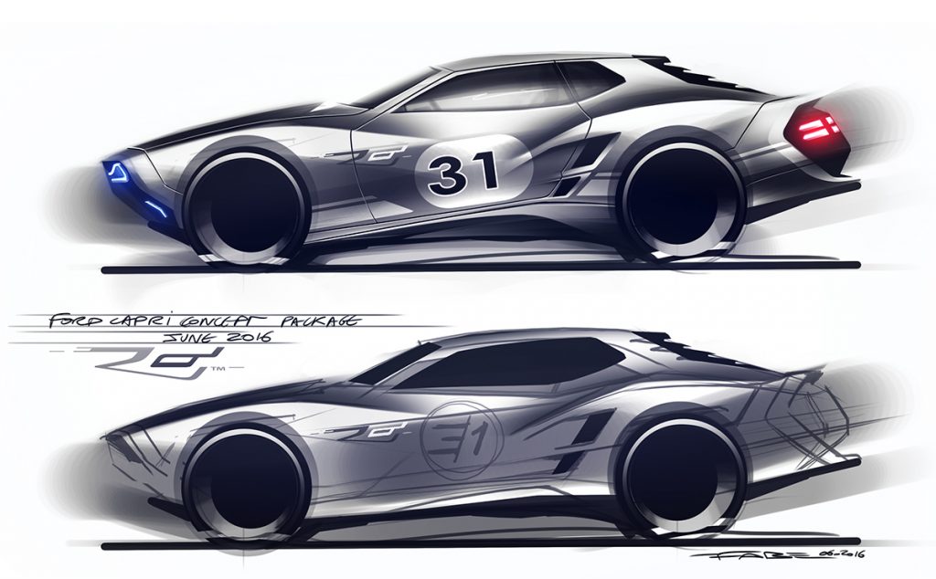Ford Capri To Make A Return? “Who Would Not Want That?”, Says Design ...