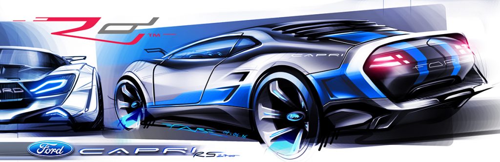 Ford Capri To Make A Return? “Who Would Not Want That?”, Says Design ...
