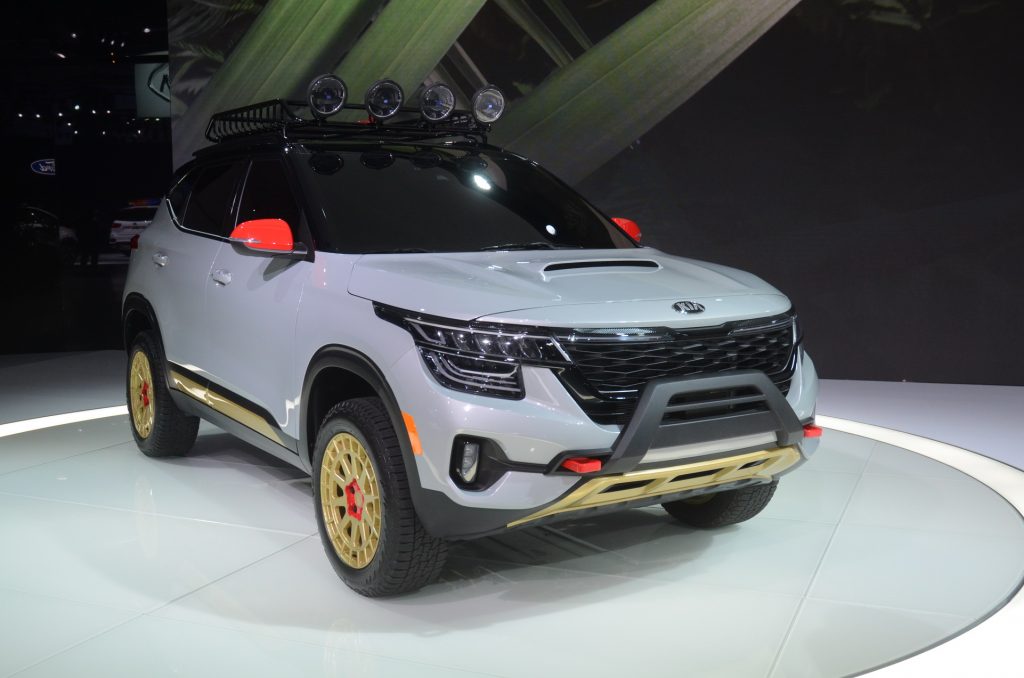 New Kia Seltos Puts On A Tough Guy Act With Rugged X-Line Concepts ...