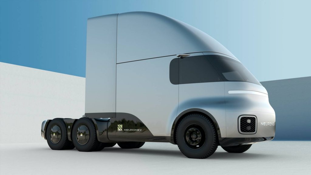 Neuron EV Torq Electric Semi Truck Introduces Itself In Real-Life ...