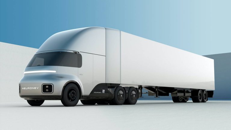 Neuron EV’s T/One Pickup And Torq Semi Truck Visibly Target Tesla ...