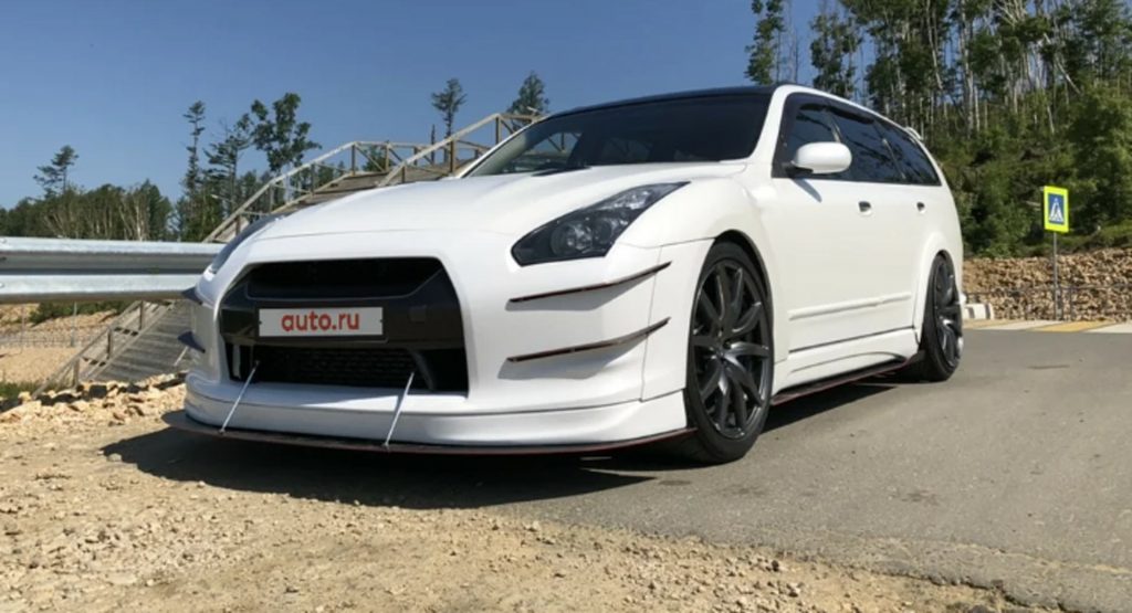 This Nissan Stagea Is Pretending To Be An R35 GT-R Super Wagon | Carscoops