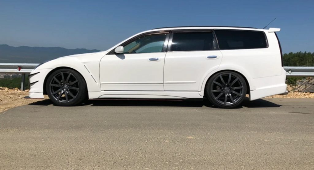 This Nissan Stagea Is Pretending To Be An R35 GT-R Super Wagon | Carscoops