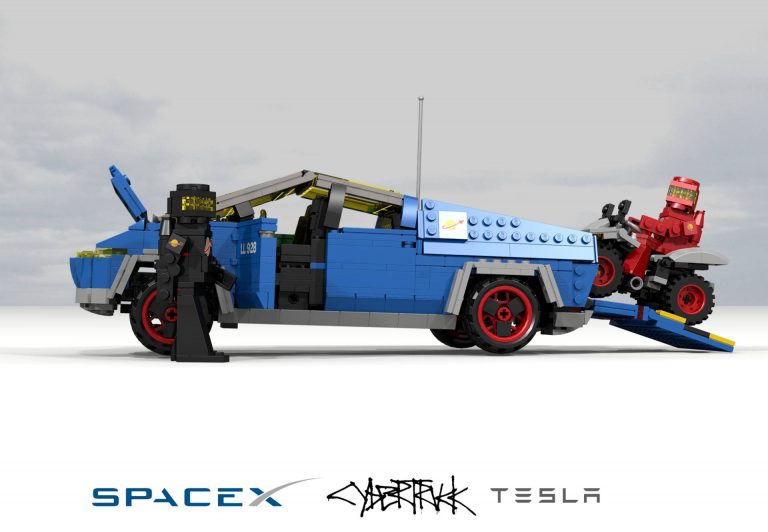 Tesla Cybertruck Looks So Easy To Build With LEGO Bricks | Carscoops