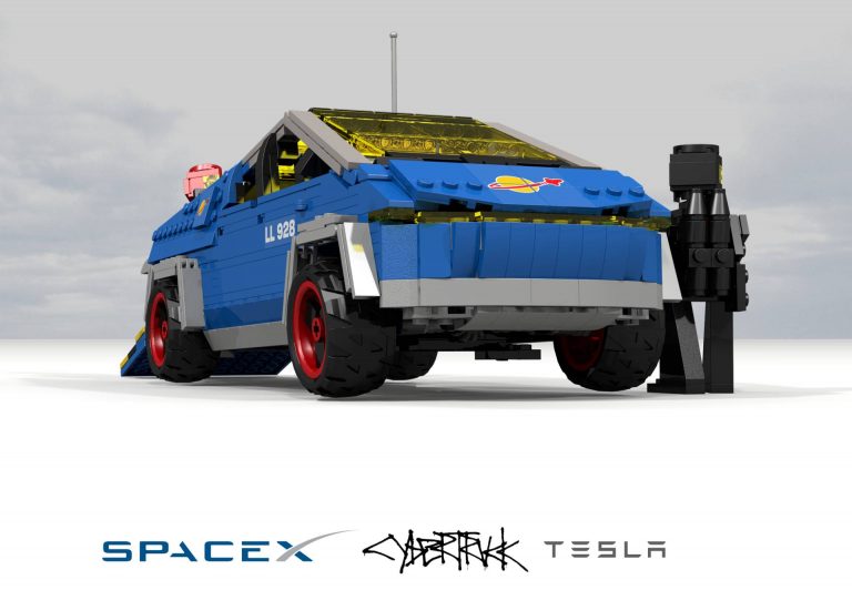 Tesla Cybertruck Looks So Easy To Build With LEGO Bricks | Carscoops