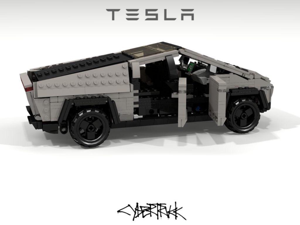 Tesla Cybertruck Looks So Easy To Build With LEGO Bricks | Carscoops