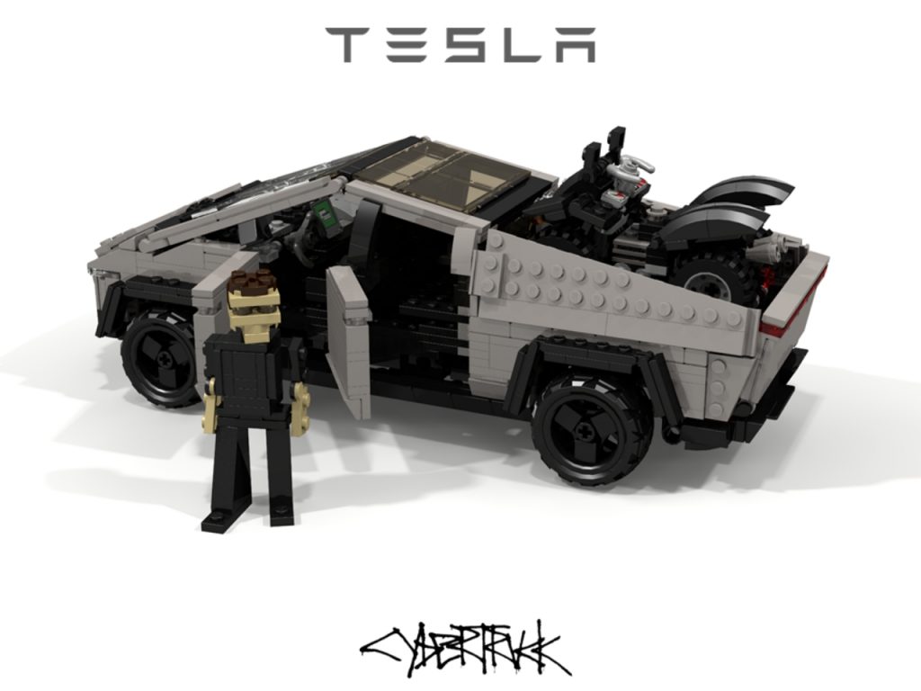 Tesla Cybertruck Looks So Easy To Build With LEGO Bricks | Carscoops