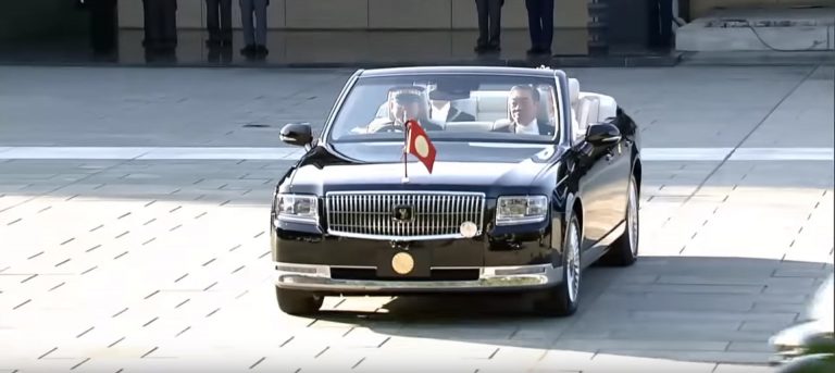 Toyota Century Convertible Bows At Emperor Naruhito’s Coronation ...