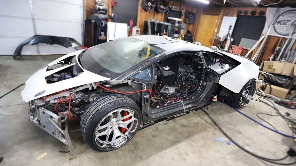 These Guys Resurrected A Destroyed Lambo Huracan With A GM LS V8 And A ...