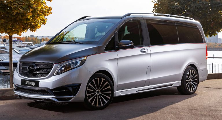 Is The Mercedes V-Class Minivan Too Bland For You? Larte Design Has A ...