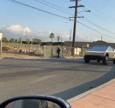 Tesla Cybertruck Spotted In Traffic, Looks Like It Just Time Traveled ...