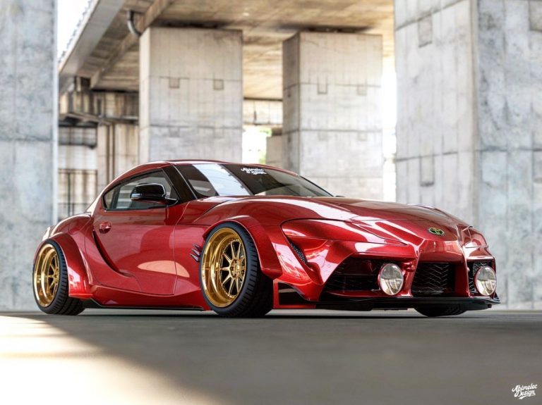 Custom 2020 Toyota Supra Render Looks Worthy Of SEMA | Carscoops