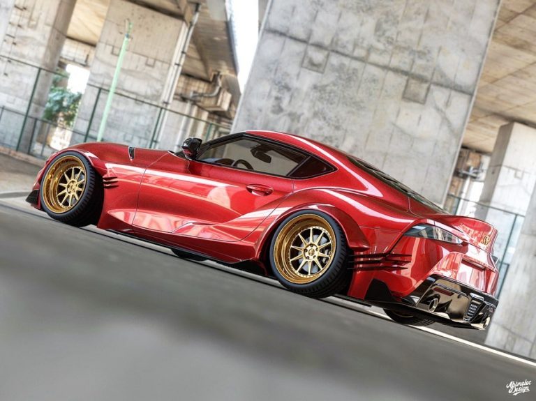 Custom 2020 Toyota Supra Render Looks Worthy Of SEMA | Carscoops