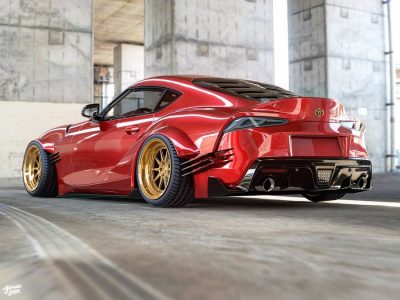Custom 2020 Toyota Supra Render Looks Worthy Of SEMA | Carscoops