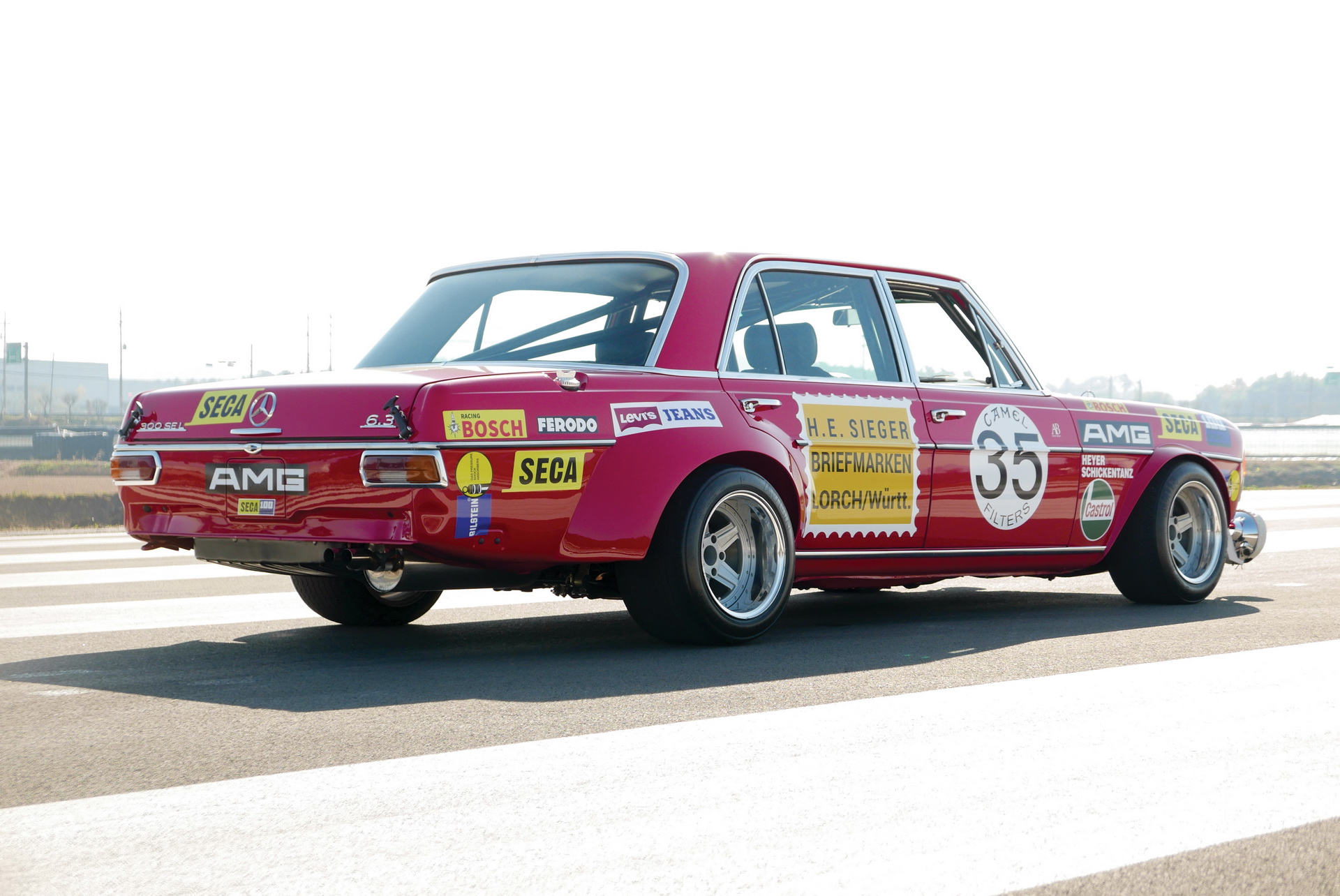 Mercedes 300 SEL ‘Red Pig’ Replica Gives You The Chance To Own The ...