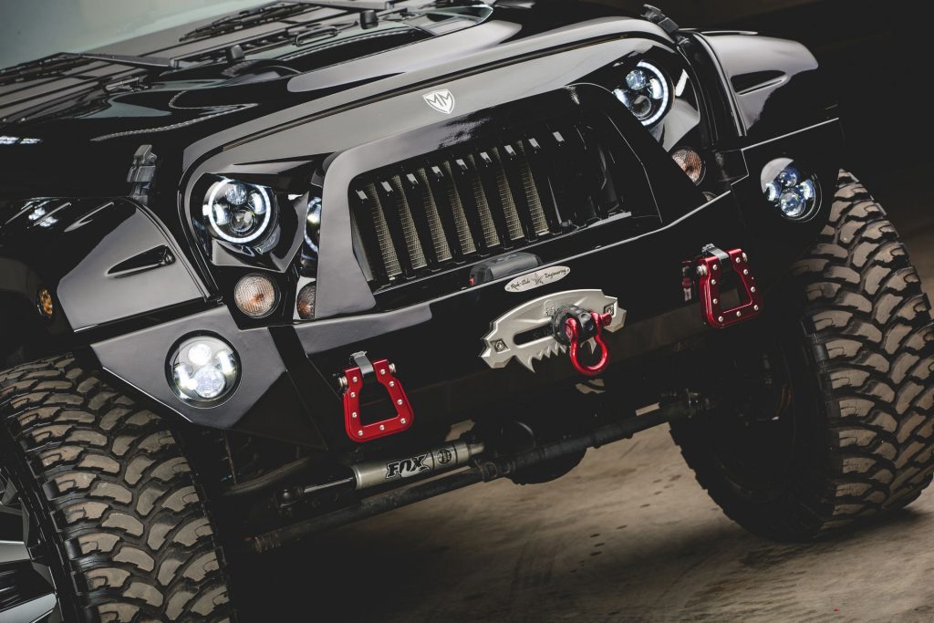 Heavily Modified 2017 Jeep Wrangler Is A Devilish Off-Roader | Carscoops