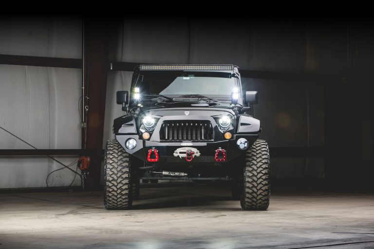 Heavily Modified 2017 Jeep Wrangler Is A Devilish Off-Roader | Carscoops