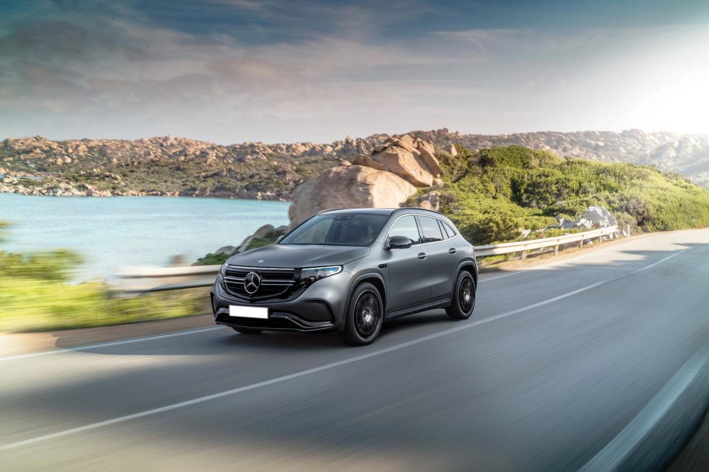 Mercedes-Benz EQA Electric SUV Puts On A Friendly Face, Already Looks ...