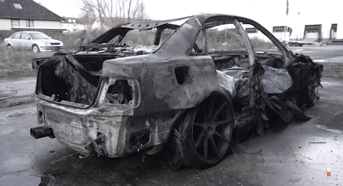 Famed 1300 HP Audi RS4 Owned By Philipp Kaess Burnt To The Ground ...