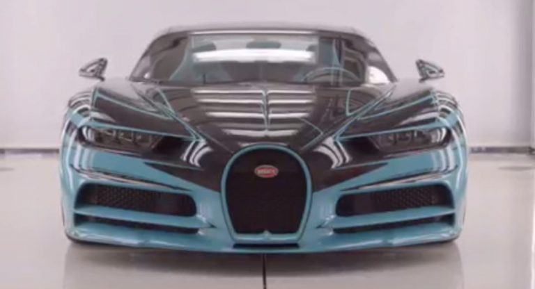 New Bugatti Chiron ‘Zebra 1 Of 1’ Is Fit For An Art Museum | Carscoops