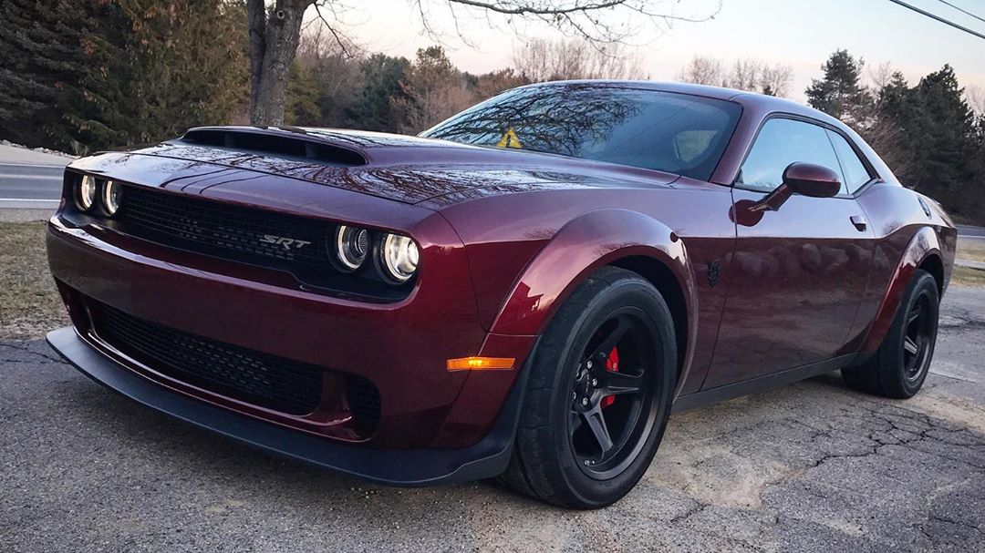 FCA Design Boss Is Selling His Low-Mileage Dodge Demon For Nearly $140K ...