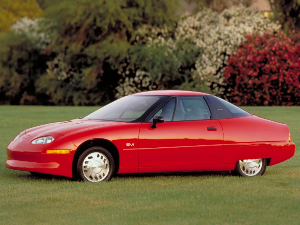 This GM EV1 Escaped The Crusher Only To Rot In An Atlanta Parking ...