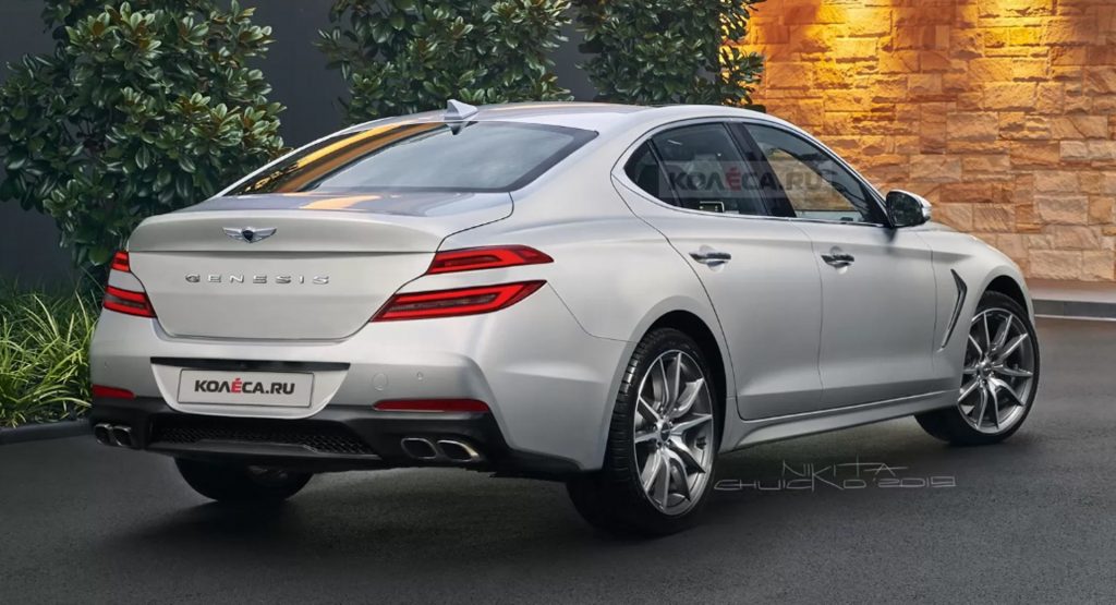 Facelifted 2021 Genesis G70 Could Look Just Like This | Carscoops