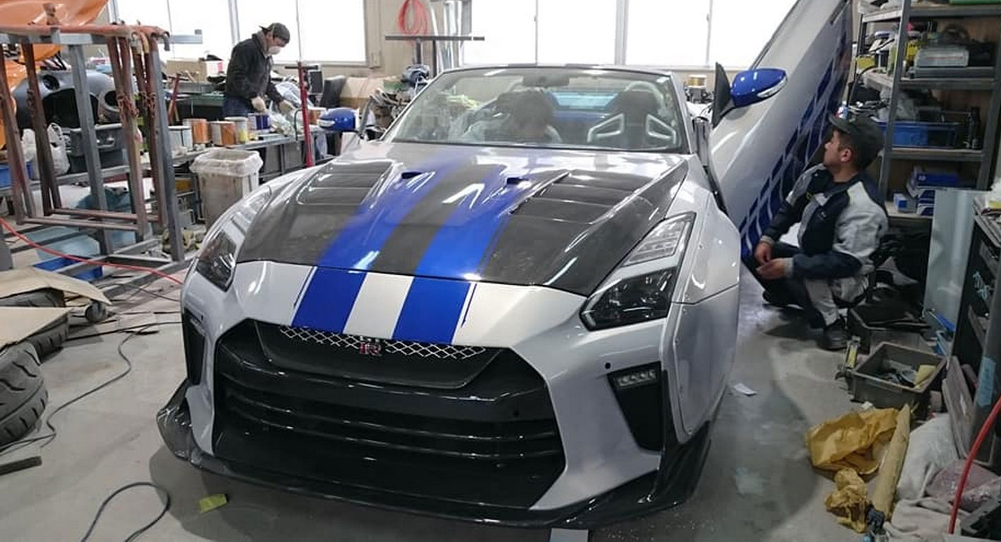 NATS R35 Roadster Or How You Turn A Nissan 350Z Into A GT-R Convertible ...
