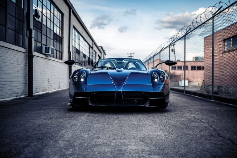 Blue Carbon Pagani Huayra Roadster Is The Stuff Of Dreams | Carscoops