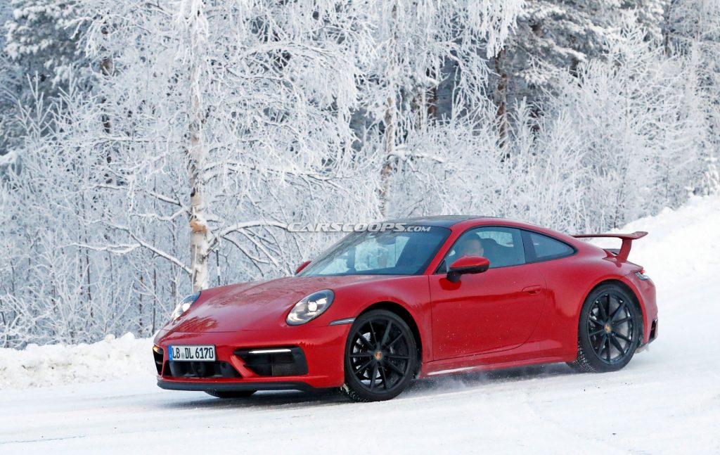 Ho, Ho Ho; Santa Brings His Aerokit Porsche 911 (992) Out To Play ...