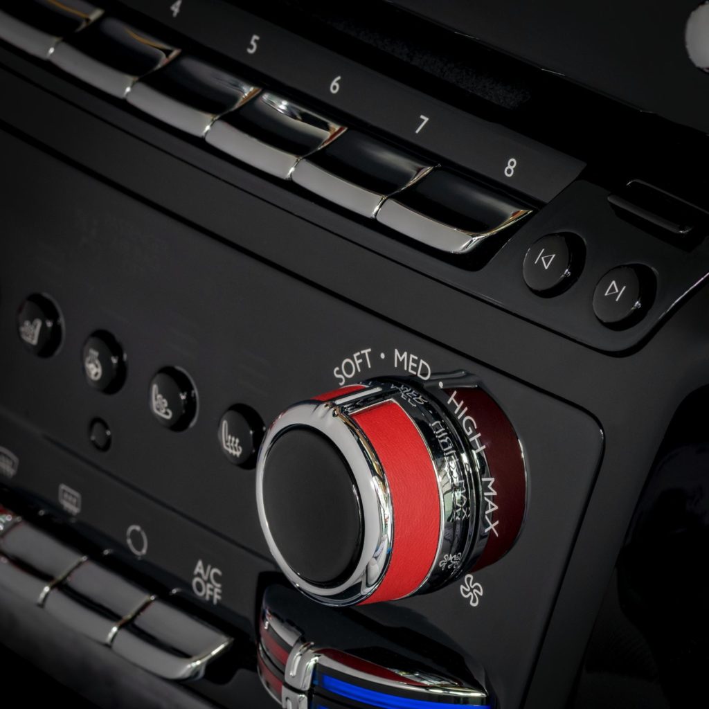 One-Off Red Rolls Royce Phantom Has Crystal Particles Fused In Its ...