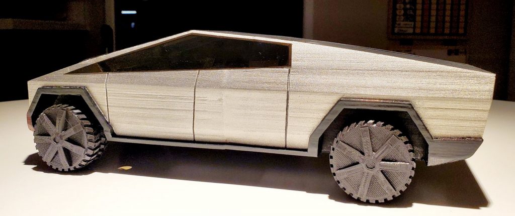 This Guy 3D-Printed His Own Tesla Cybertruck Scale Model And You Can ...