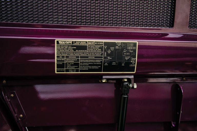 Purple Vector W8 Twin Turbo Will Remind You Why The 1980s Were Awesome ...