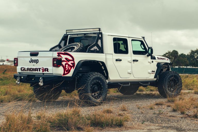 Custom Jeep Gladiator Hellcat With Off-Road Performance Upgrades Is So ...
